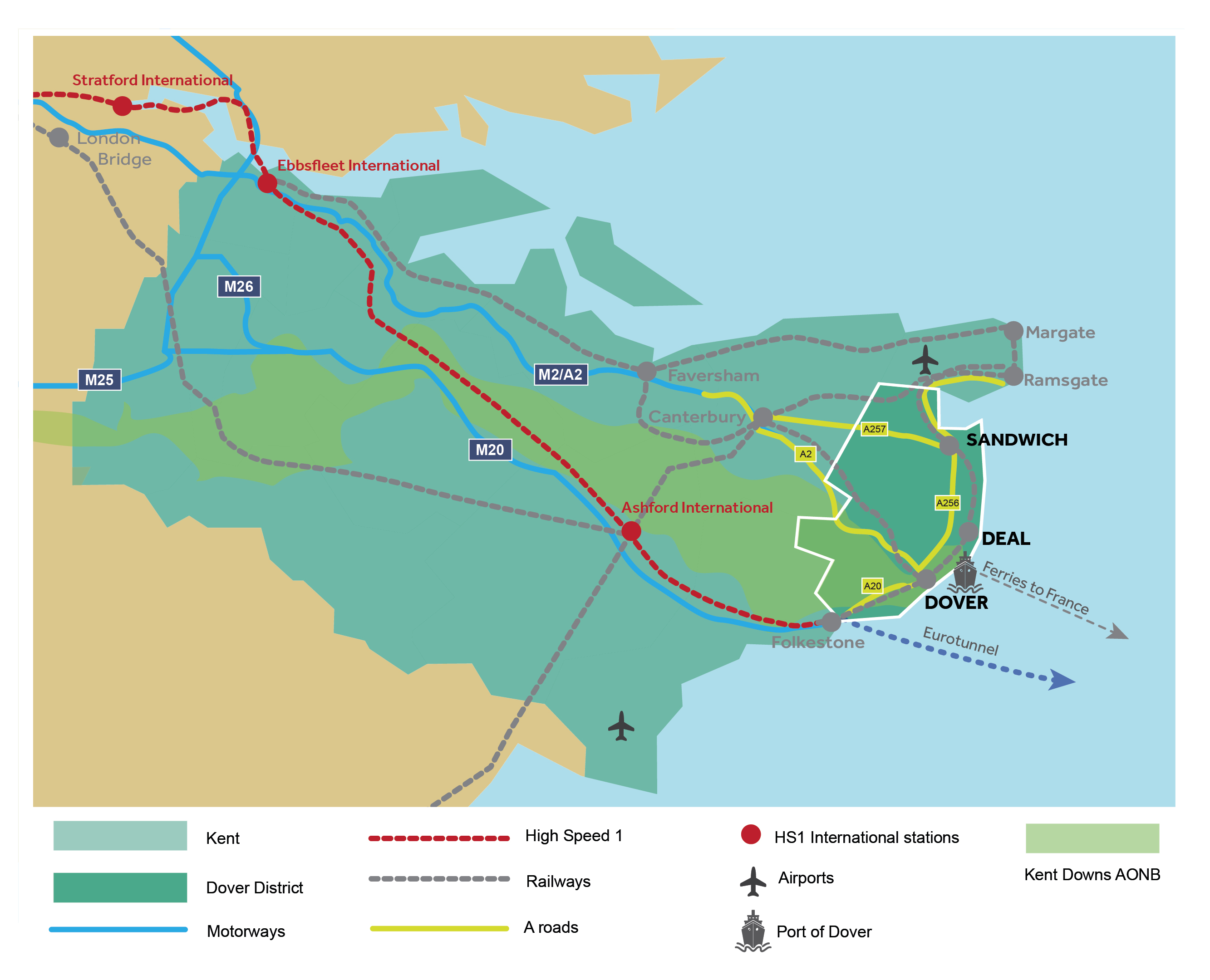 Connectivity - Invest in Dover, Deal and Sandwich